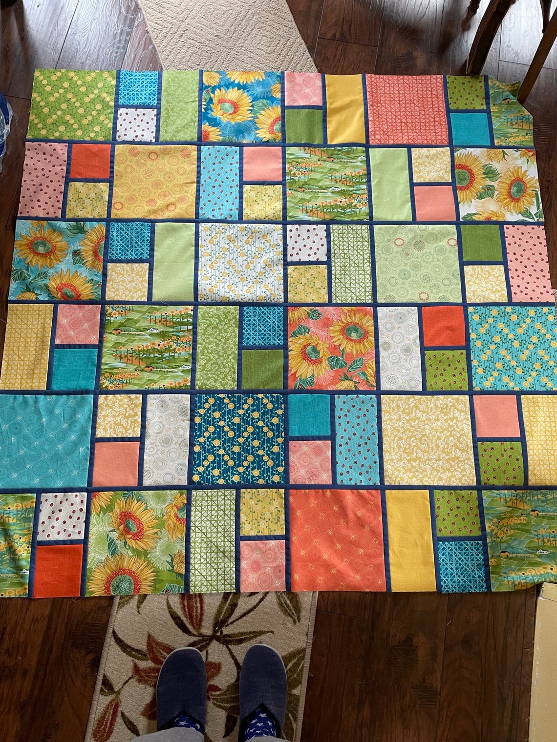 Quick and Easy Lap Quilt Layer Cake and Beginner Friendly - Etsy
