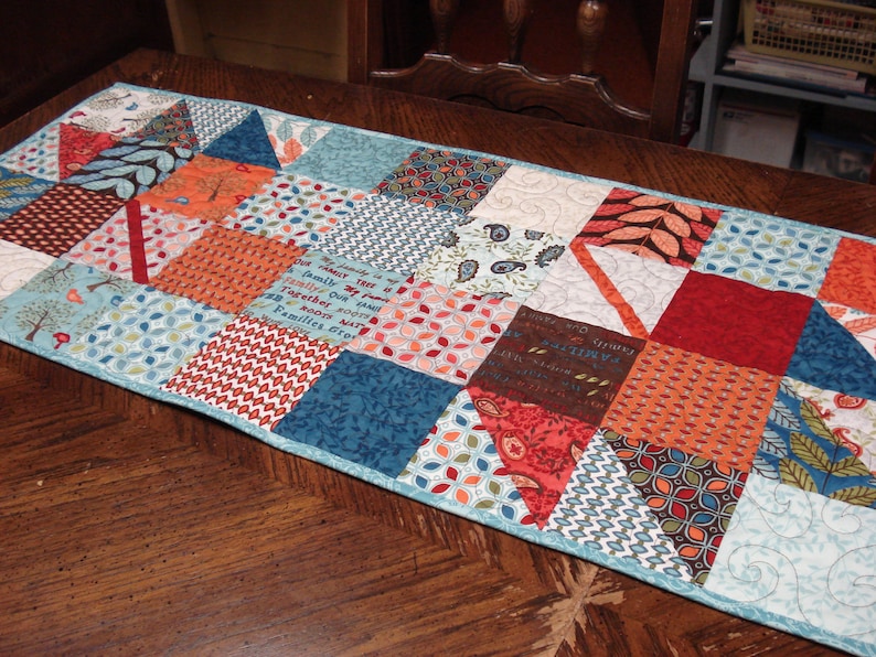 Easy Autumn Table Runner Pattern Fall Charmer Maple Leaf - Etsy