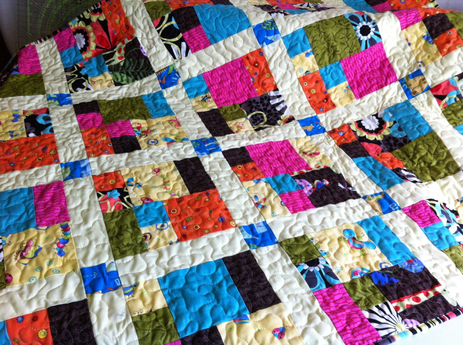 Cityscape Modern Quilt Pattern, PDF File Instant Download, Easy ...