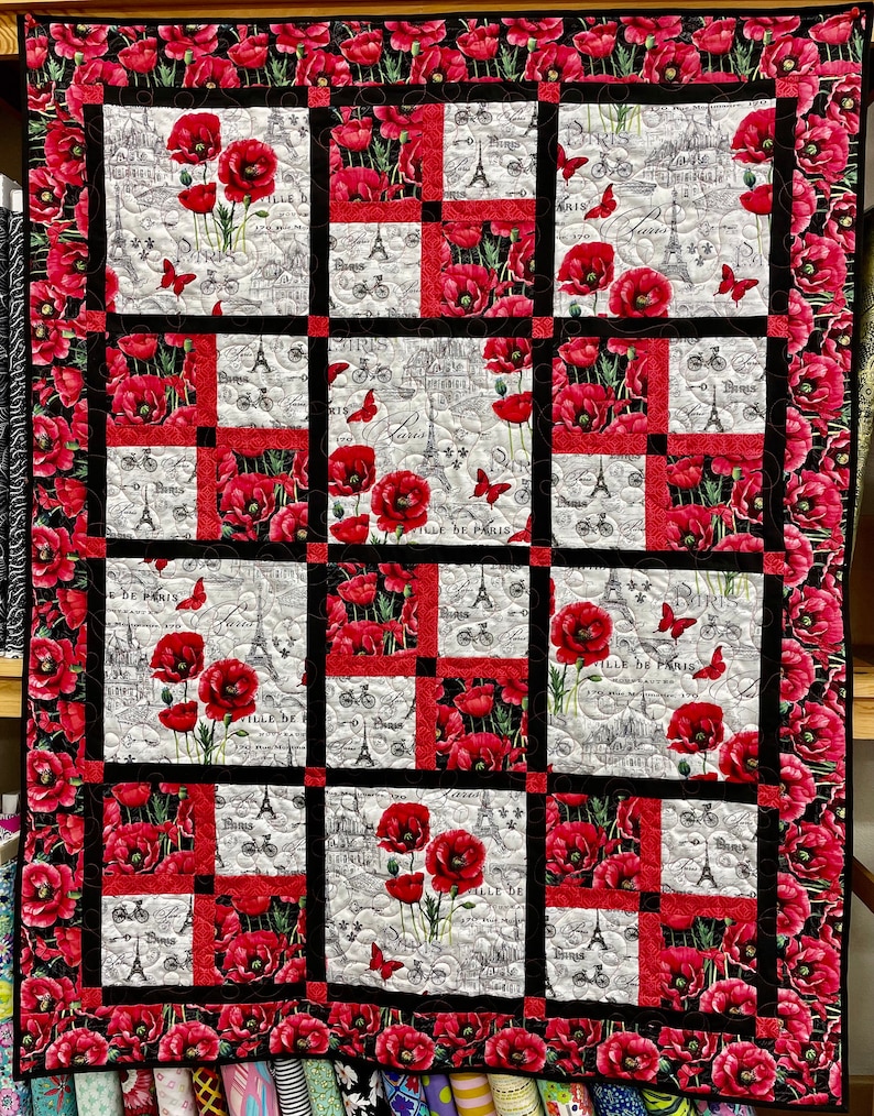 Sweet and Simple PDF Quilt Pattern for Fast and Easy Quilt - Etsy