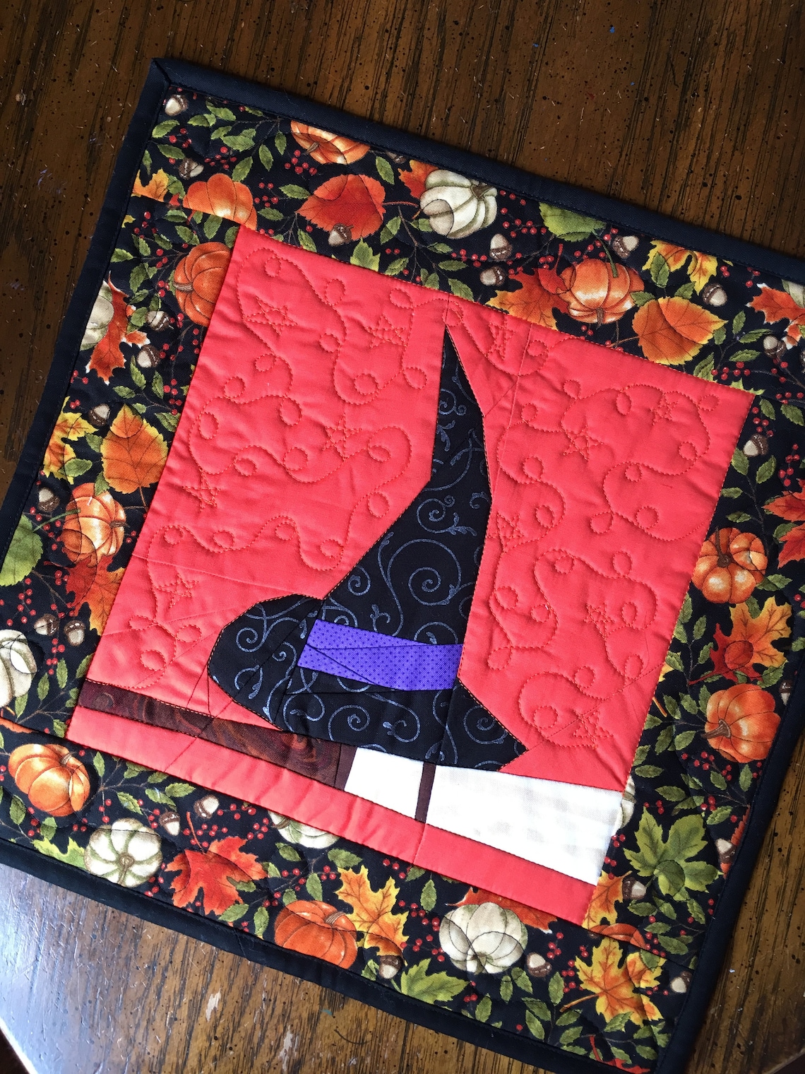 PDF Witch's Night Out Quilt Block Pattern 9 Inch - Etsy