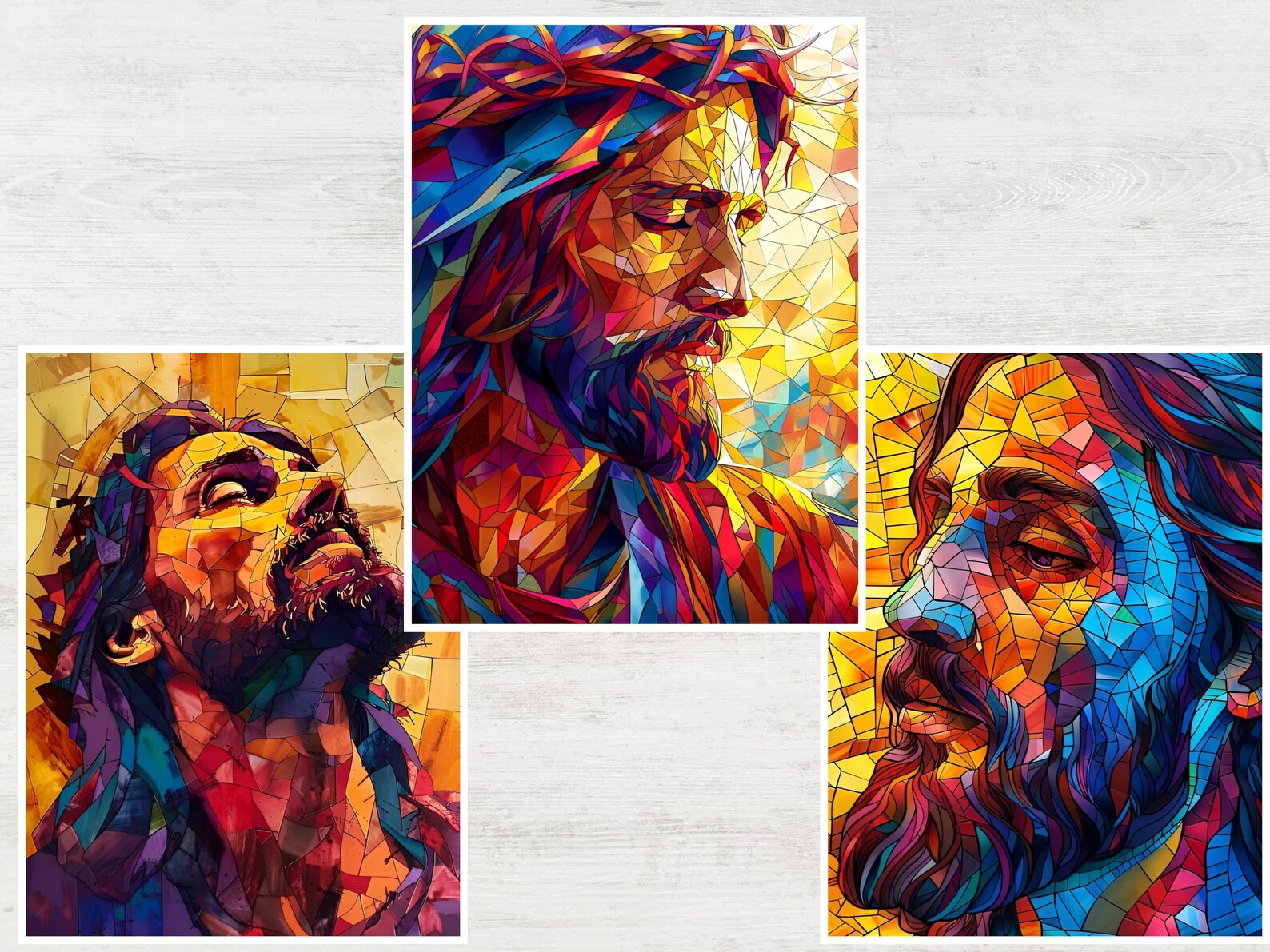Jesus Color by Number Pages for Adults, Printable PNG & PDF - Etsy