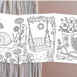 Garden Coloring, Flower Garden Coloring Page, Garden Coloring Sheets ...