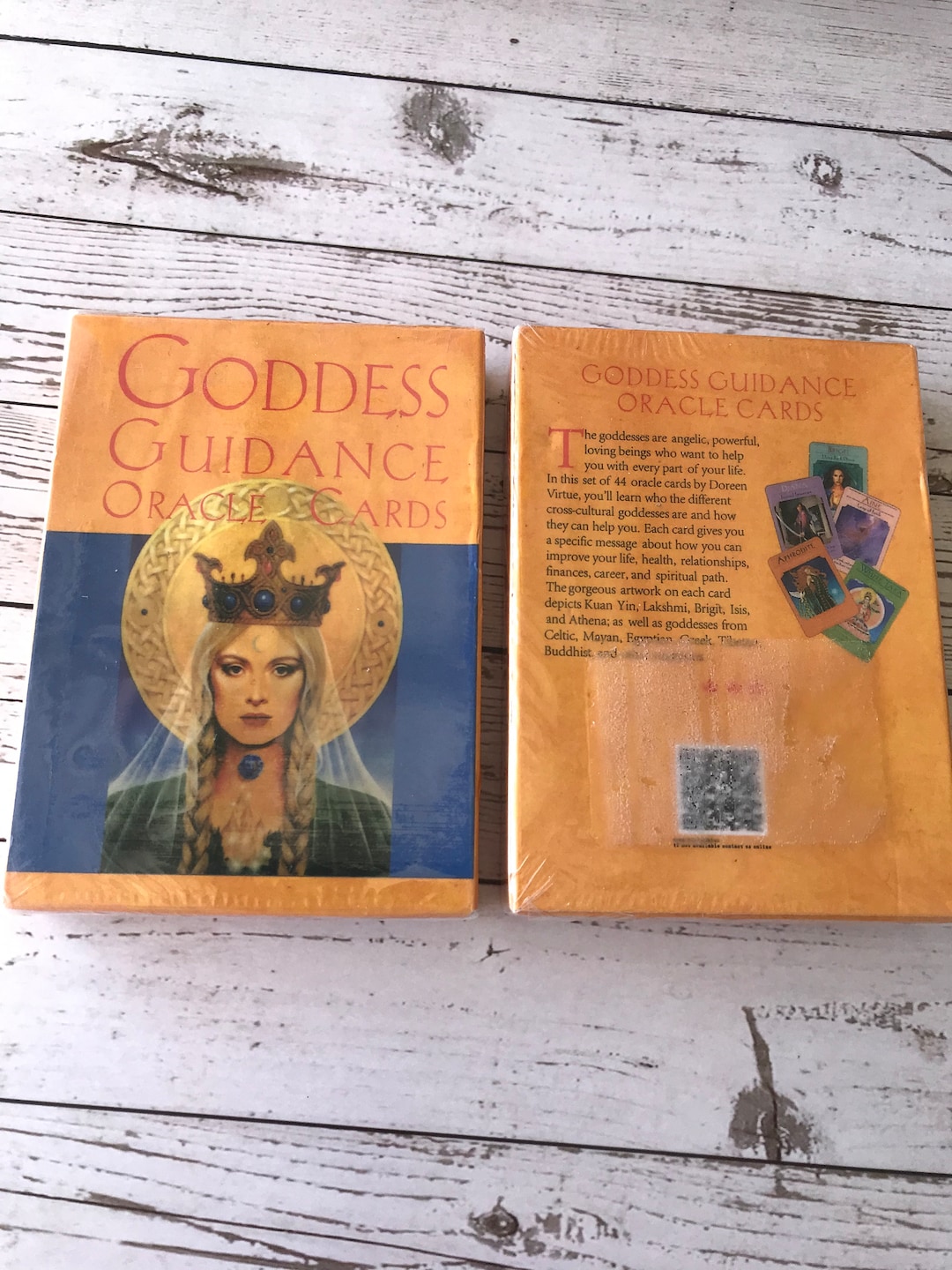 Goddess Guidance Oracle Cards, NEW 44 Cross-cultural Goddess Card Deck ...