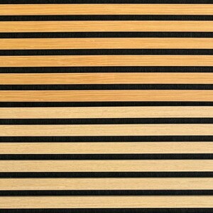 TWO Extra Wide Decorative Wall Panels in Spanish Oak Easy to Install ...