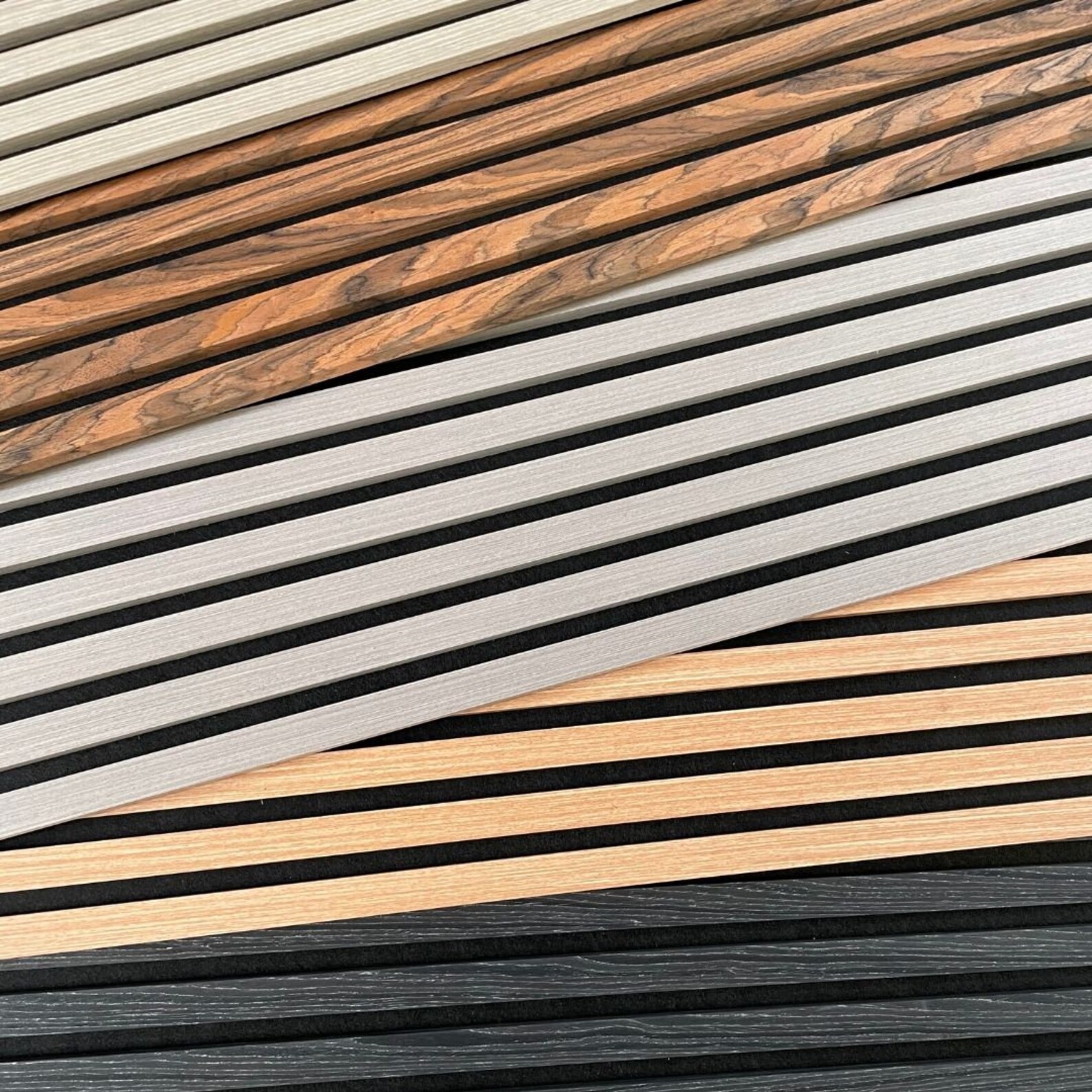 TWO Extra Wide Decorative Wall Panels in Black Onyx Pine Easy to ...