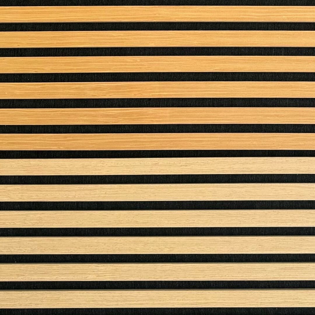 TWO Extra Wide Decorative Wall Panels in Sterling Oak - Easy to Install ...