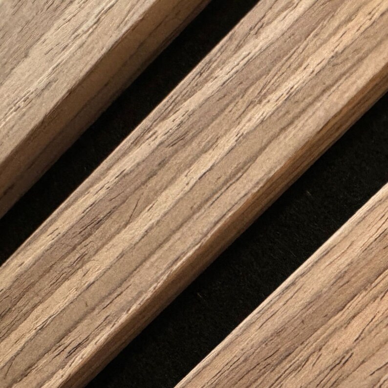 TWO Extra Wide Decorative Wall Panels in Spanish Oak - Easy to Install ...