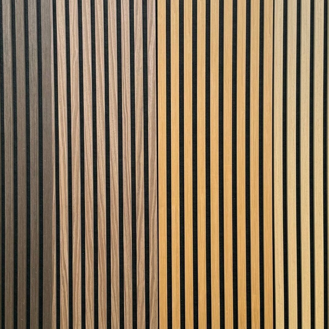 TWO Extra Wide Decorative Wall Panels in Natural Oak Easy to Install ...