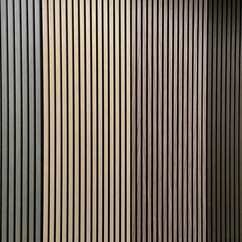 TWO Extra Wide Decorative Wall Panels in Spanish Oak Easy to Install ...