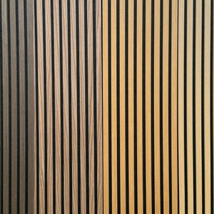 TWO Extra Wide Decorative Wall Panels in Sterling Oak - Easy to Install ...