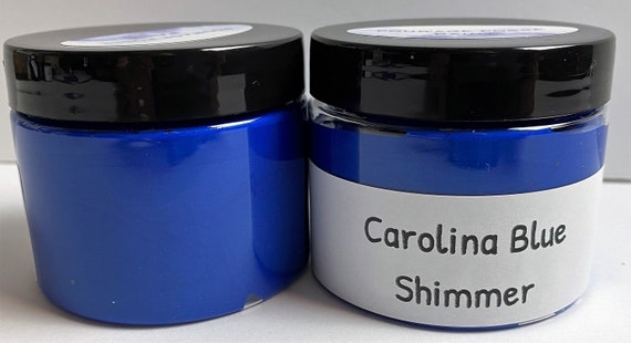 Carolina Blue Shimmer Pour'age Posse Paint 5 Ounce | Etsy
