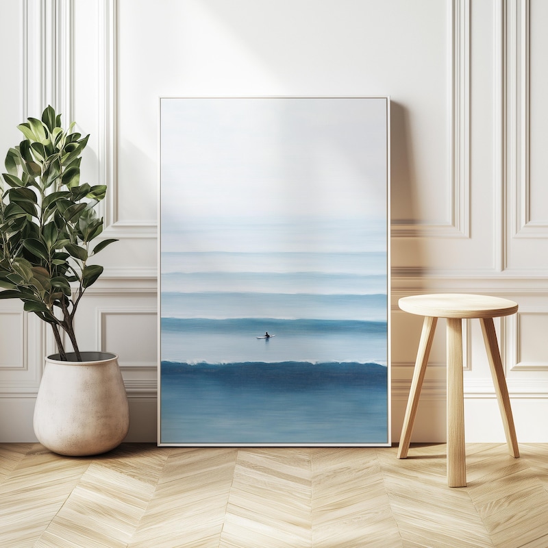 Minimalist Surf Art - Etsy