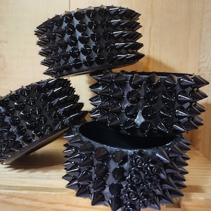 Black Spike Boot Handmade Read Description - Etsy