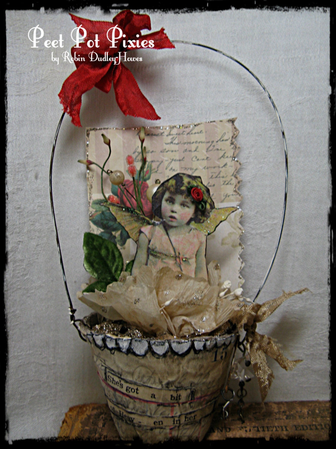 Instant Download Tutorial Peet Pot Pixies Ornaments Fairy | Etsy