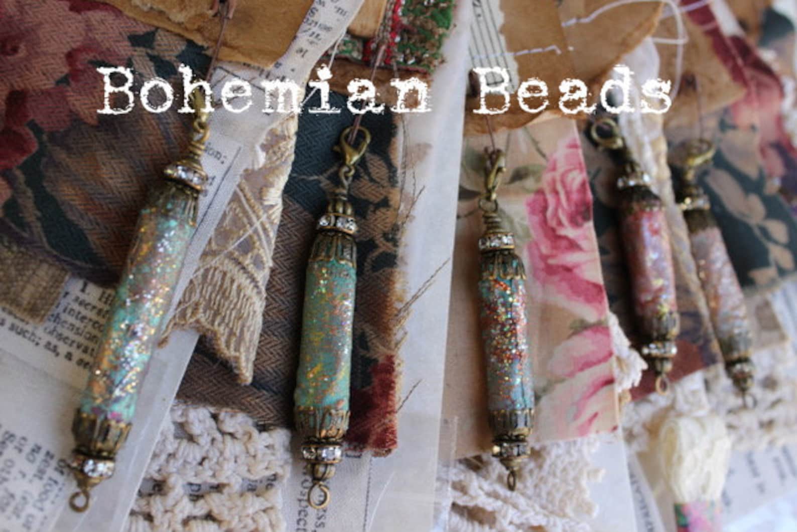 Online Bead Class Bohemian Beads Please Read Description - Etsy
