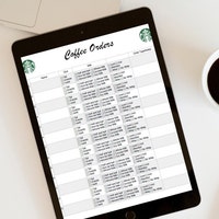 Coffee Order Form - Etsy