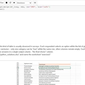 Excel Exercises Solved With Python - Etsy UK