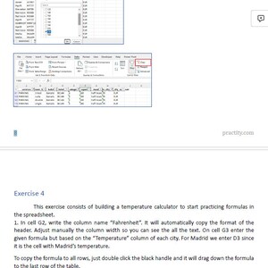 50 Excel Exercises for Absolute Beginners - Etsy