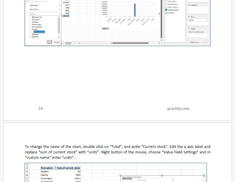40 Real Excel Problems for Beginners - Intermediates - Etsy