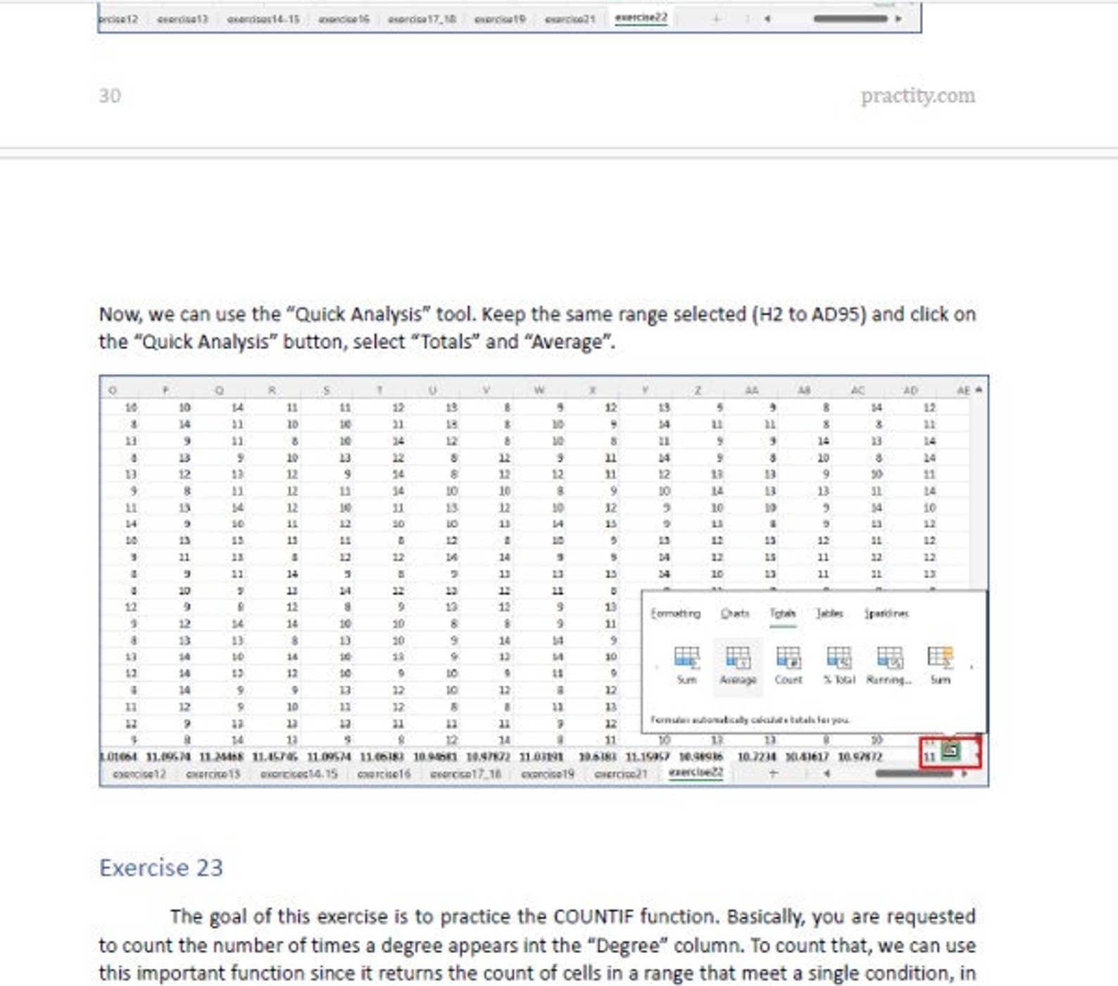 50 Excel Exercises for Absolute Beginners - Etsy