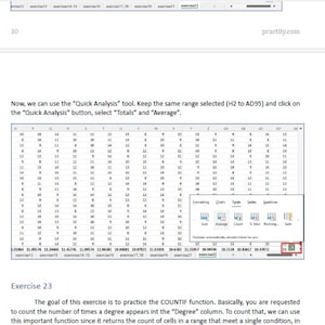 50 Excel Exercises for Absolute Beginners - Etsy