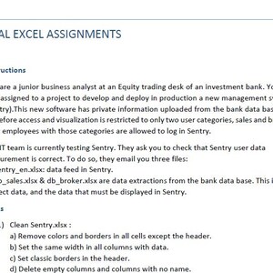 40 Real Excel Problems for Beginners Intermediates - Etsy