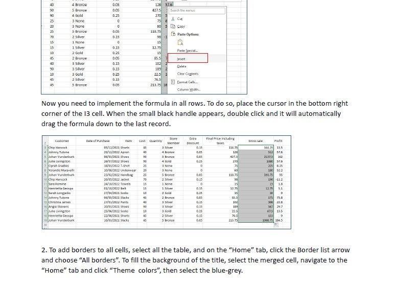 50 Excel Exercises for Absolute Beginners - Etsy