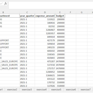 Excel Exercises Solved With Python - Etsy UK