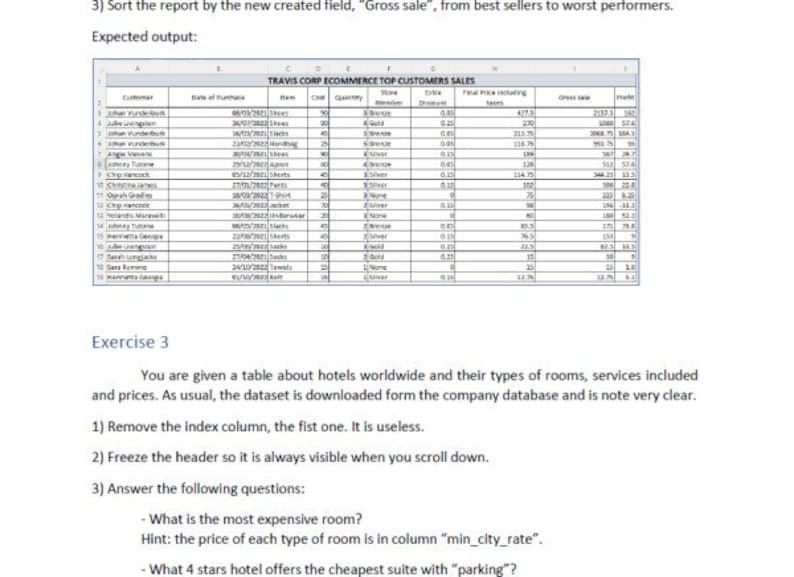 50 Excel Exercises for Absolute Beginners - Etsy