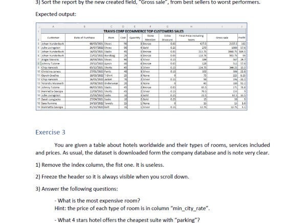 50 Excel Exercises for Absolute Beginners - Etsy