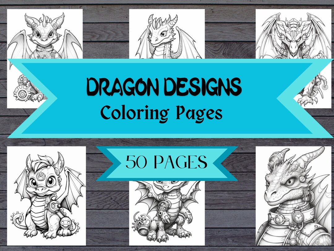 Dragon Coloring Pages, Baby Dragon Printables, Dragon Games, Dragon ...
