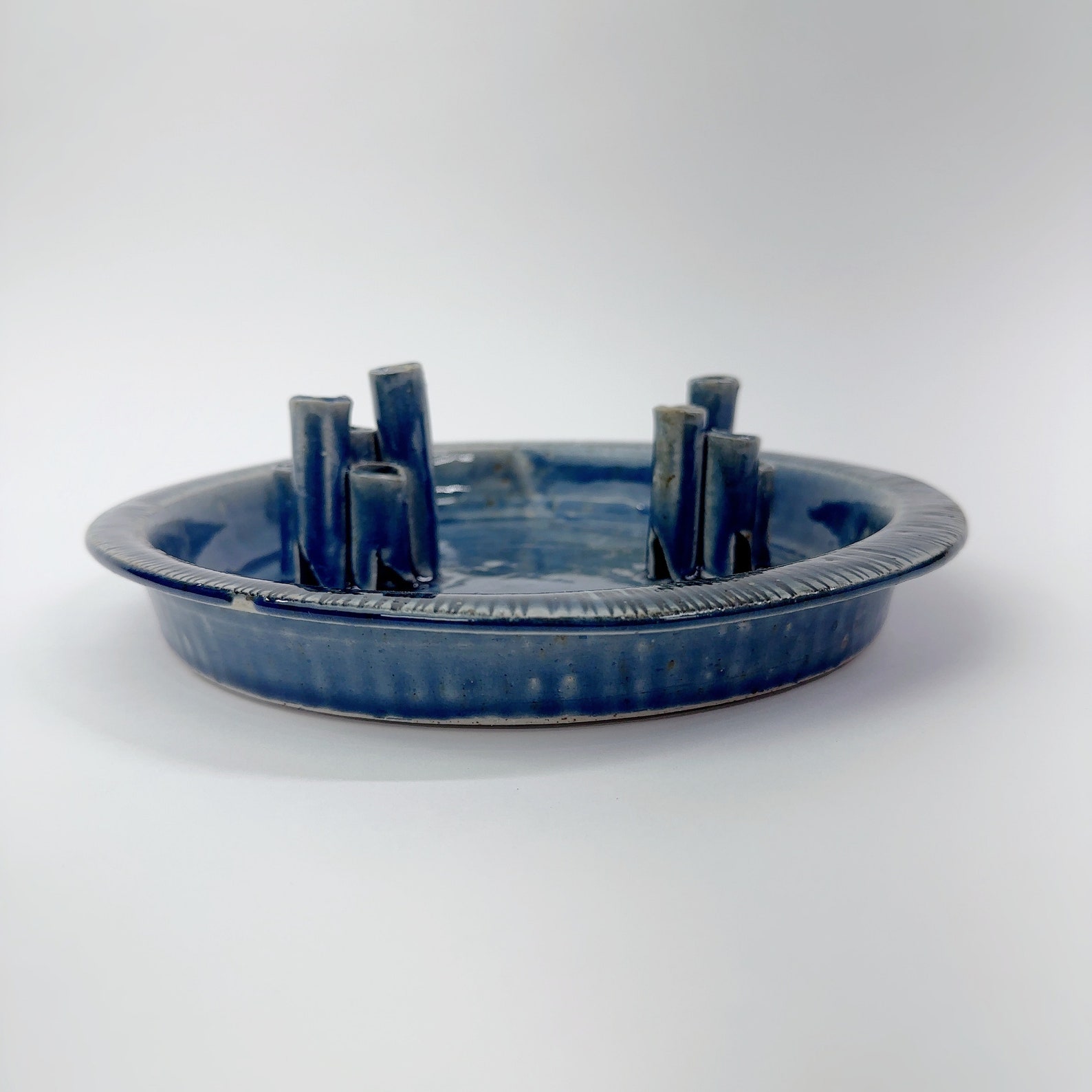 Minimalist, Contemporary Round Flute, Ikebana Vase, Flower Arrangements ...