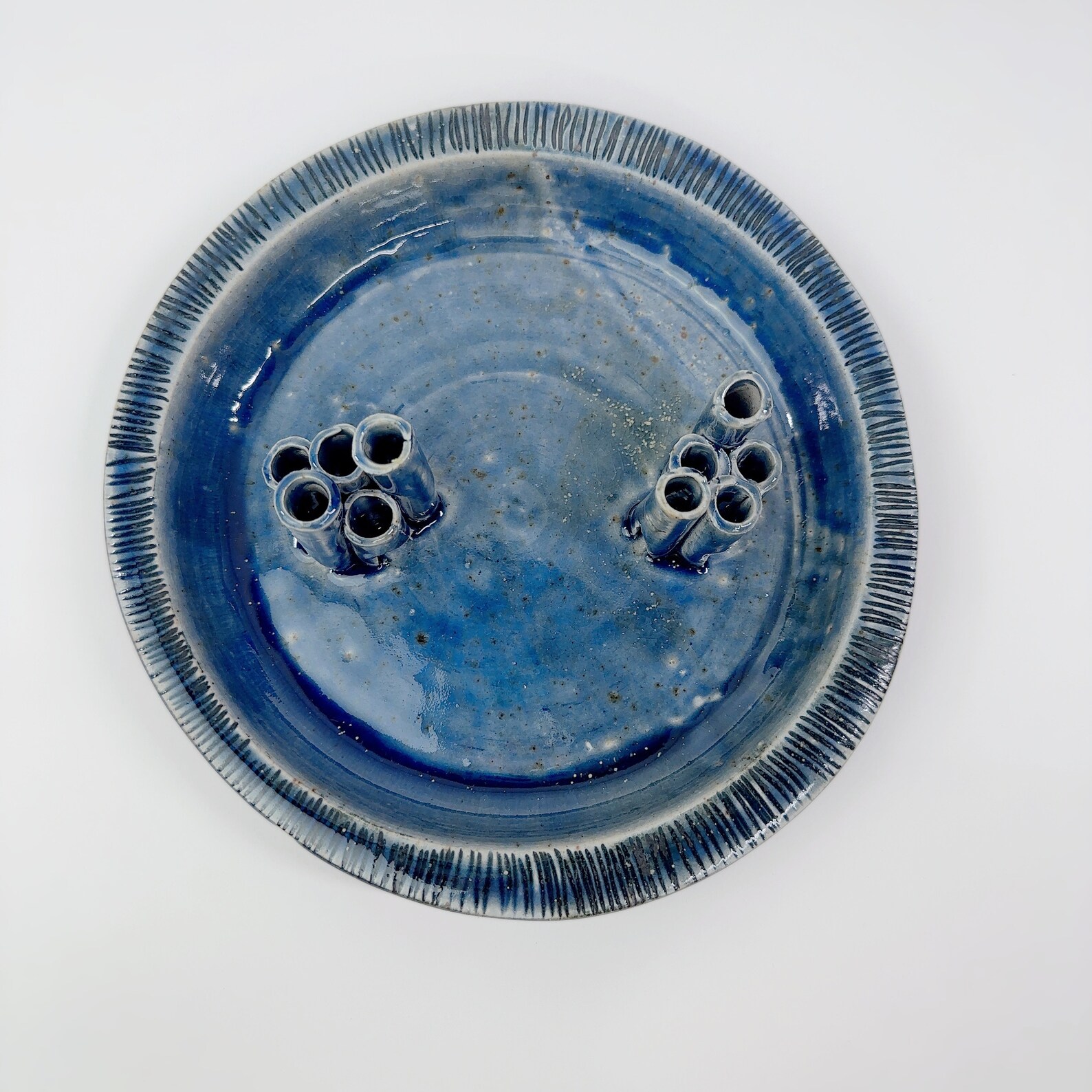 Minimalist, Contemporary Round Flute, Ikebana Vase, Flower Arrangements ...