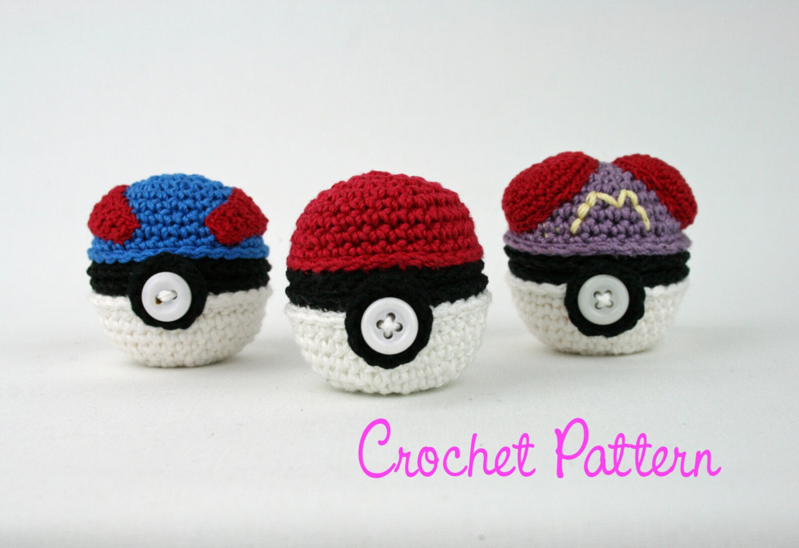Pokemon Crochet Pattern, Chapstick Keychain Crochet Pattern, Chapstick ...