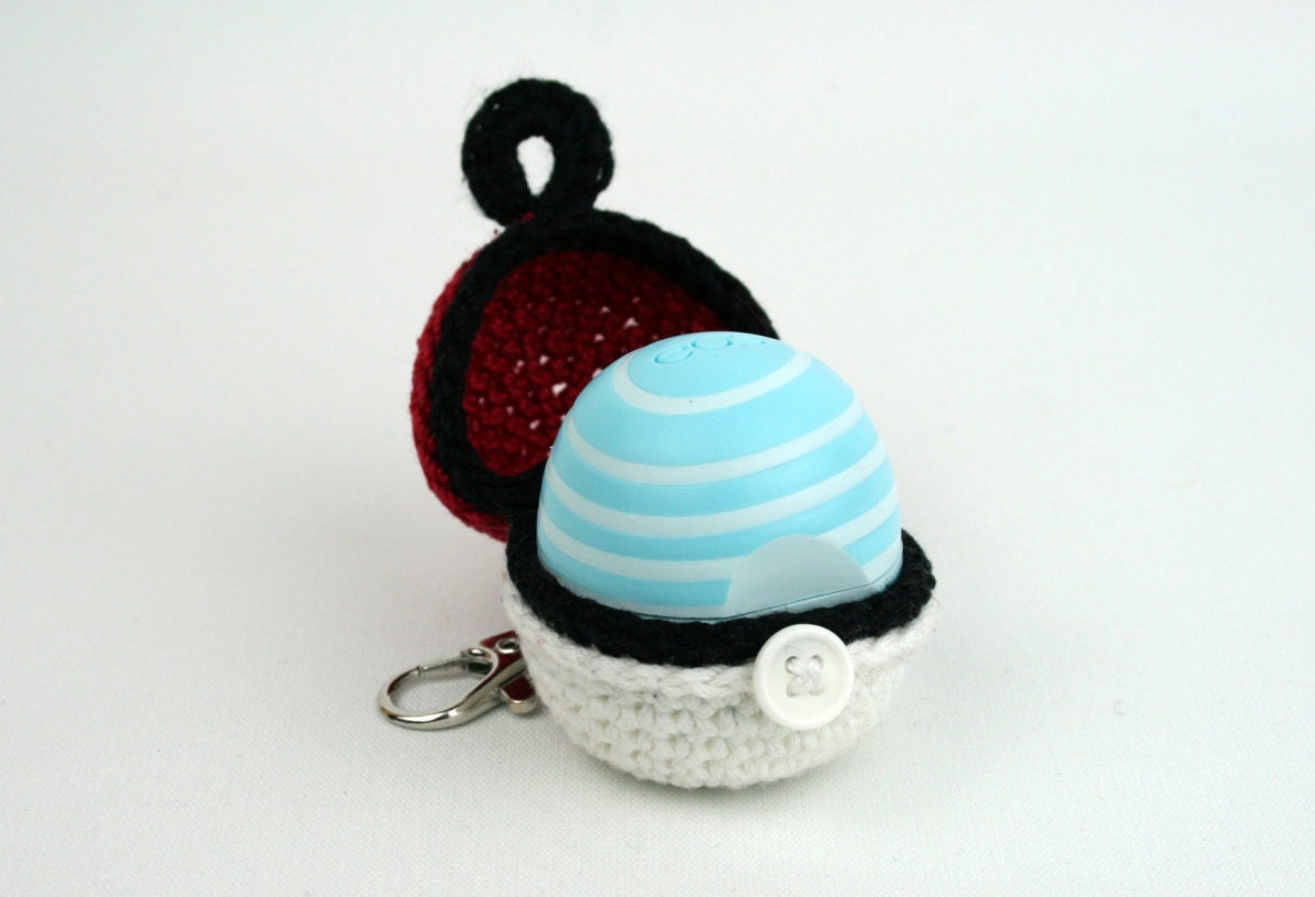 Pokemon Crochet Pattern, Chapstick Keychain Crochet Pattern, Chapstick ...