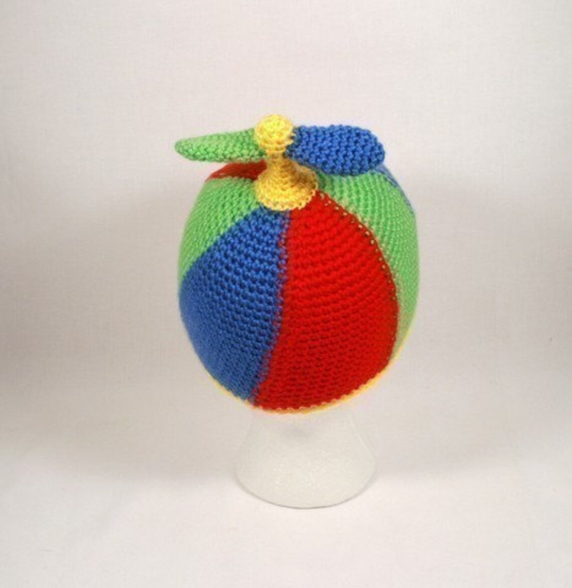 Crochet Pattern, Propeller Beanie, Halloween Costume, Crochet Propeller ...