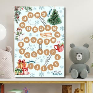 PRINTABLE Board Games for Kids | Four Seasons - Spring, Summer, Autumn ...