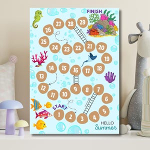PRINTABLE Board Games for Kids | Four Seasons - Spring, Summer, Autumn ...