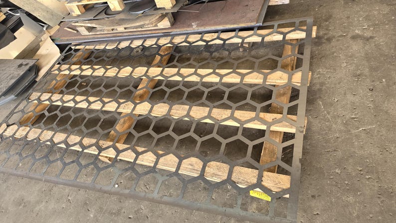 Honeycomb DXF Design for Gates or Decoratove Screens - Etsy