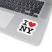 I Love NY Stickers | New York Travel Memories, Laptop Decor, Gift for ...
