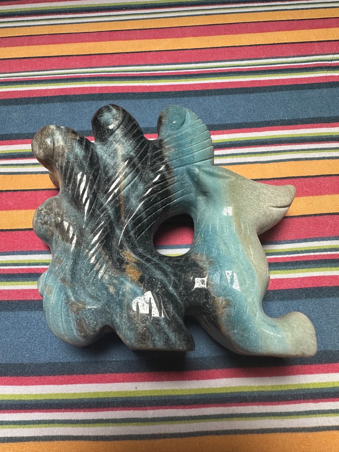 Large Handmade Trollite Kitsune Fox Carving! - Etsy