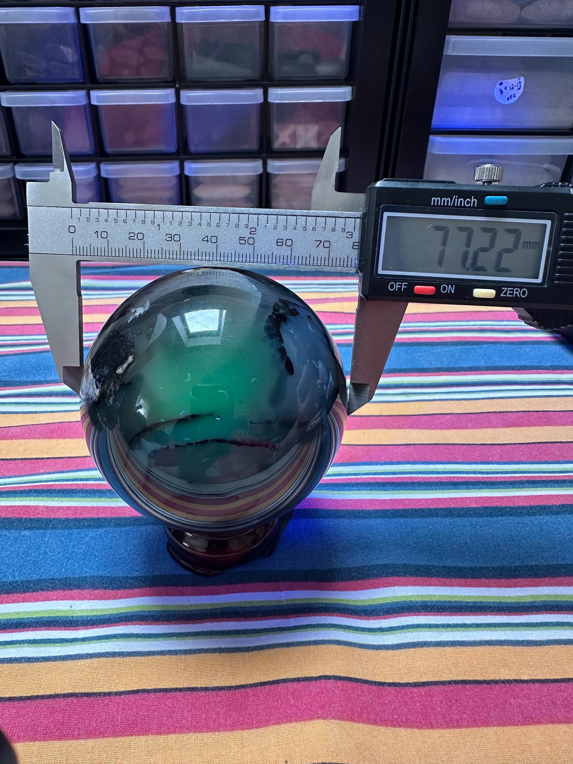 Ultra UV Reactive Volcano Agate Sphere - Etsy