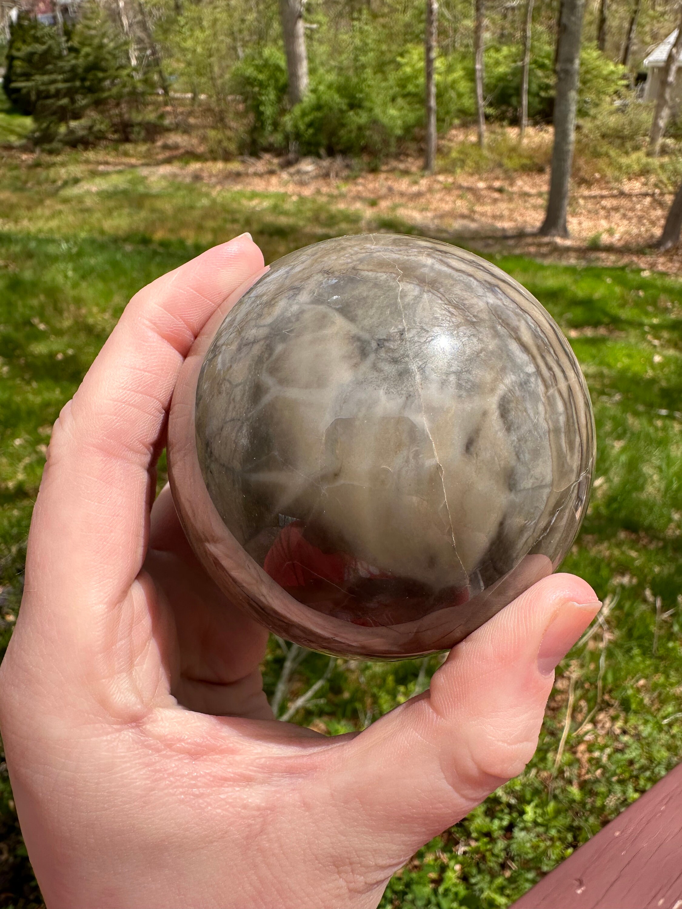 Ultra UV Reactive Volcano Agate Sphere - Etsy