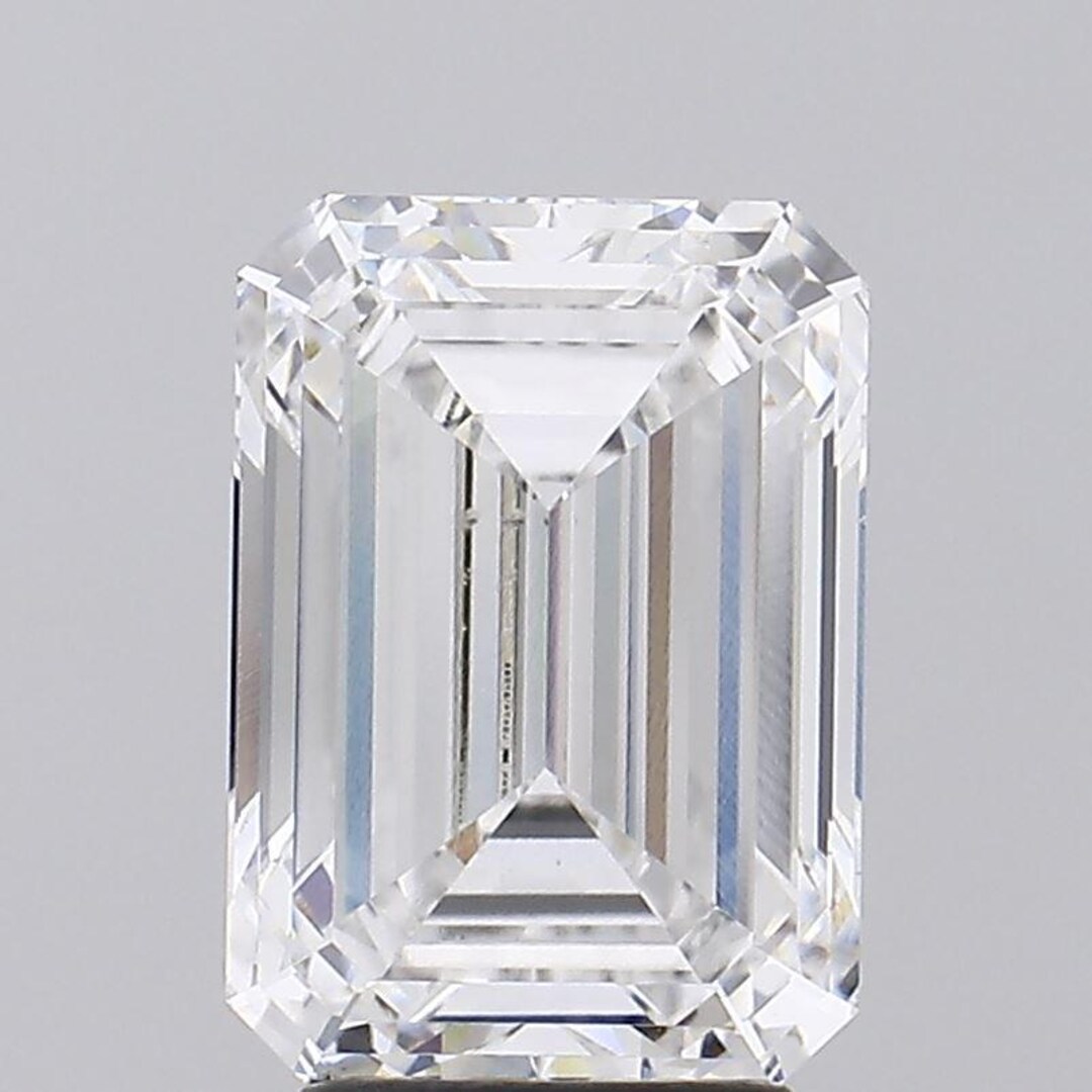 4.05ct Emerald Cut IGI Certified Lab-grown Diamond | E Color VS1 ...