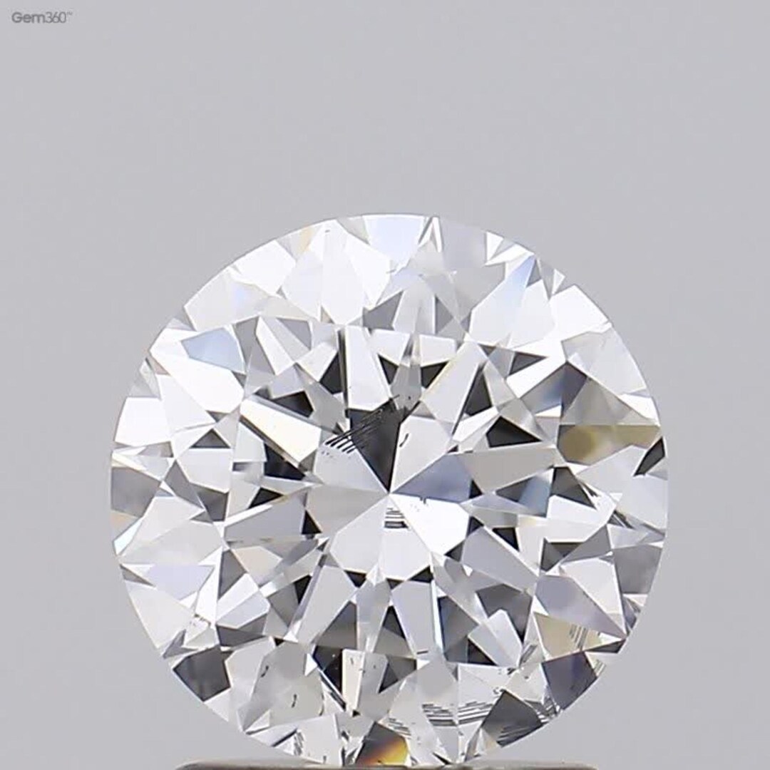 1.60ct Round Brilliant Cut IGI Certified Lab-grown Diamond | E Color ...