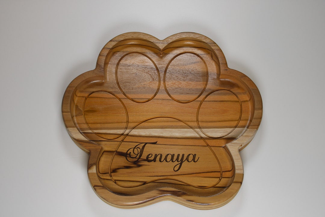 Tray Dog Paw Tray Customizable Catch All Tray for Dresser Table Puppy ...