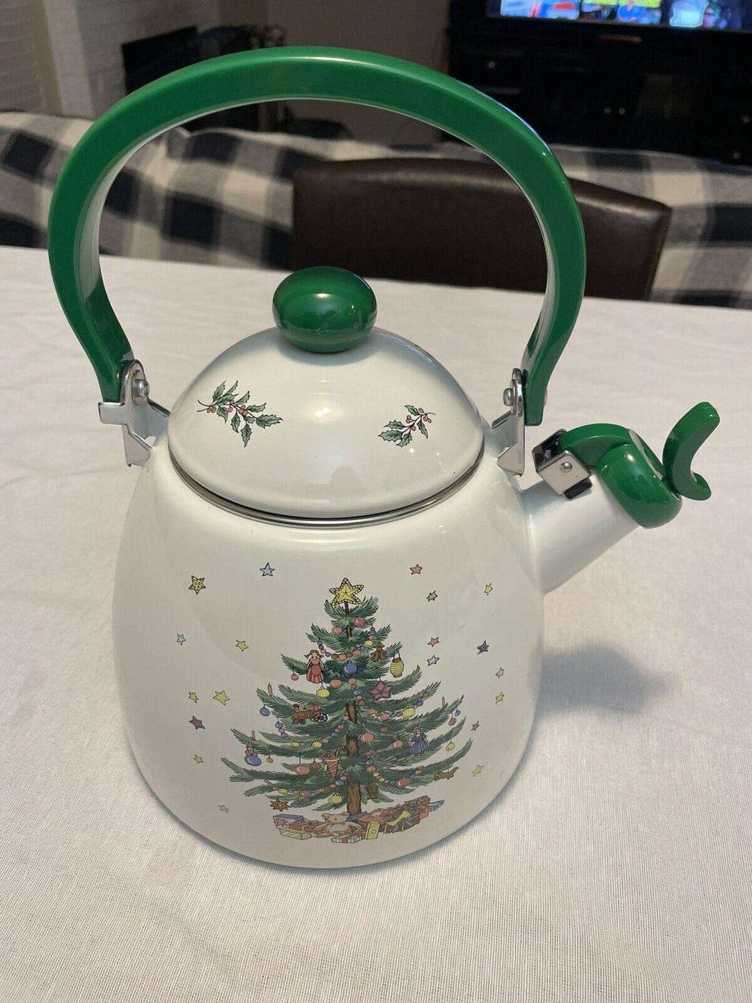Rare Nikko Ceramic Teapot Christmas Holidays see Flaw in Pics - Etsy