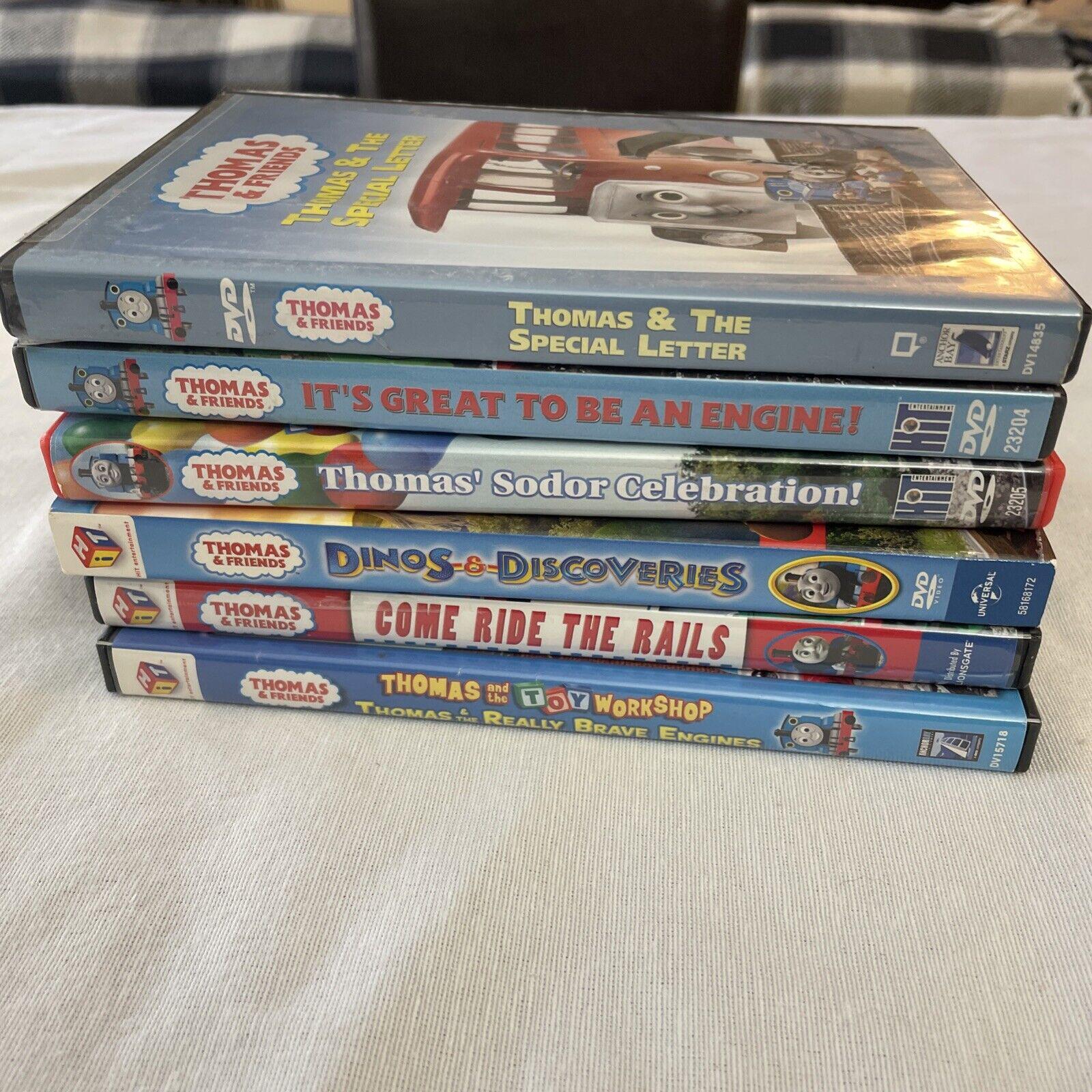 Lot of 6 Thomas & Friends Dvds Including Sodor Celebration - Etsy