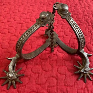 Antique Hand-made Western Spurs appear to Be Early August Buermann - Etsy